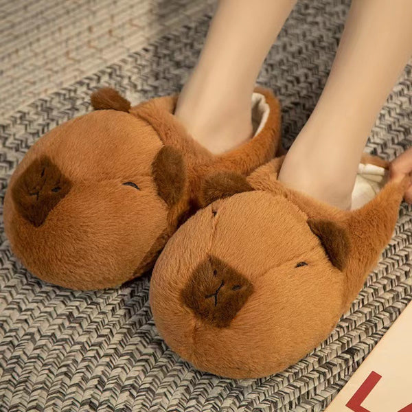 Cozy Capybara Slippers – Adorable Comfort for Your Feet! – Slipper Slappers