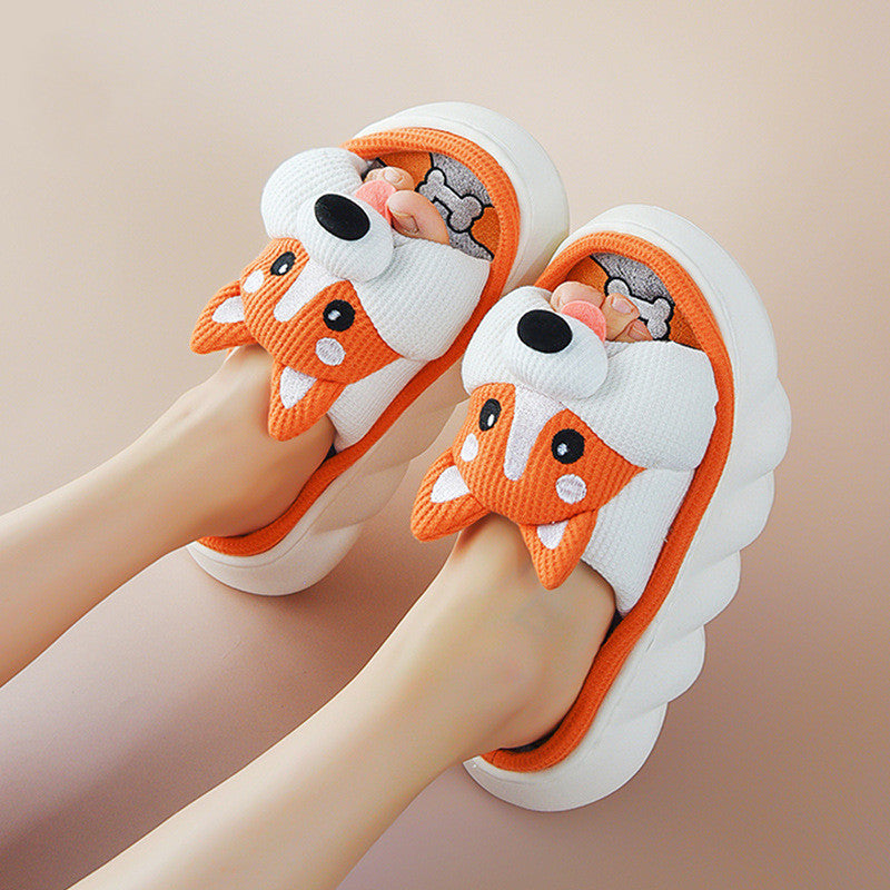 Cute and Comfy Plastic Corgi Slippers | Perfect for Lounging – Slipper ...